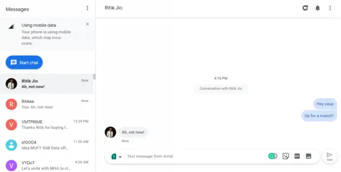 How to Read and Send SMS Text Messages on PC - Gadgets To Use