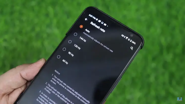 List of Phones with 90Hz, 120Hz, and 144Hz Refresh Rate Display ...