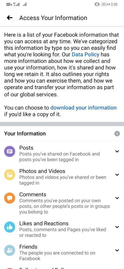 How to Access and Download Your Facebook Data - Gadgets To Use