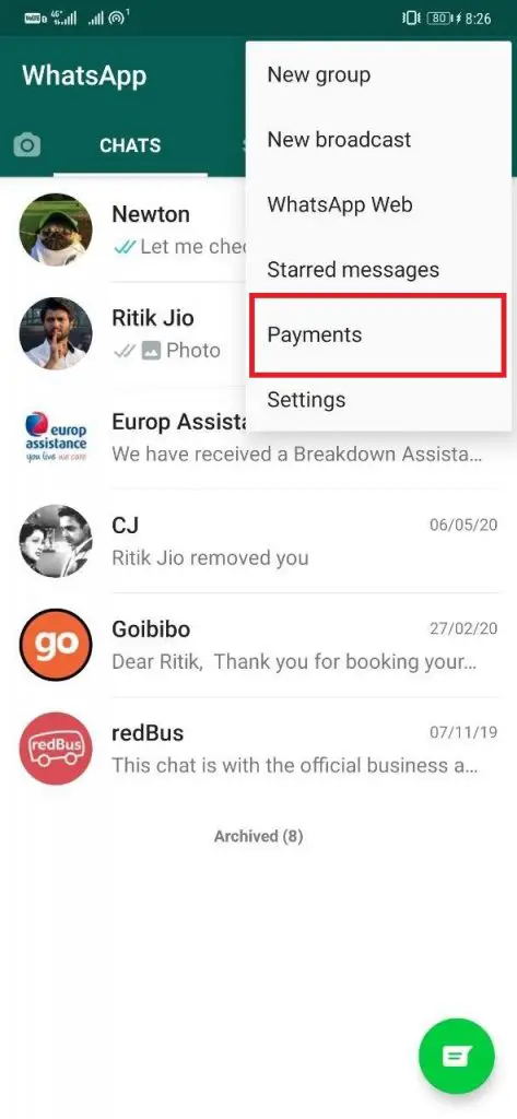 WhatsApp Payments: How to Send and Receive Money Using WhatsApp - Gadgets To Use