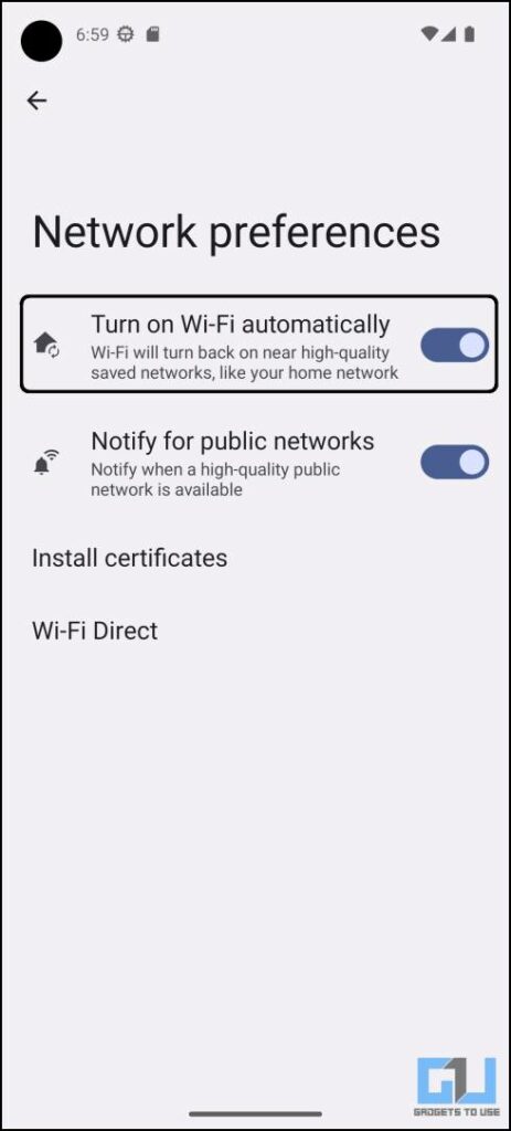 4 Ways to Stop WiFi From Turning on Automatically on Android - Gadgets ...