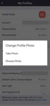 Show Profile Picture in Zoom Meeting Instead of Video - Gadgets To Use