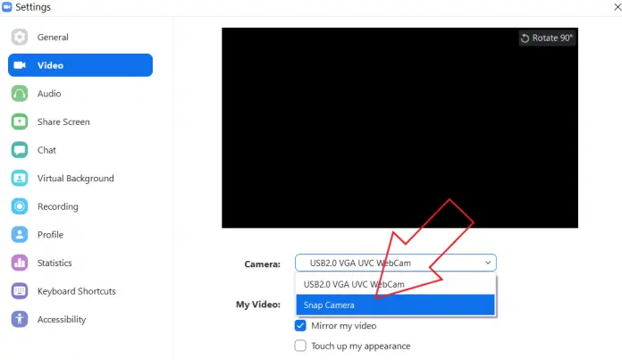 How to Use Snapchat Filters in Zoom Meeting - Gadgets To Use
