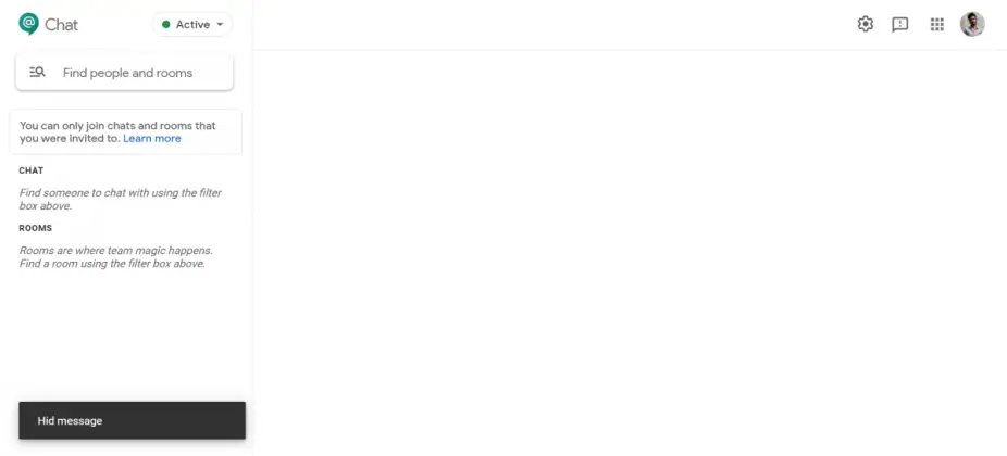 How to Hide and Unhide Conversations in Google Chat - Gadgets To Use