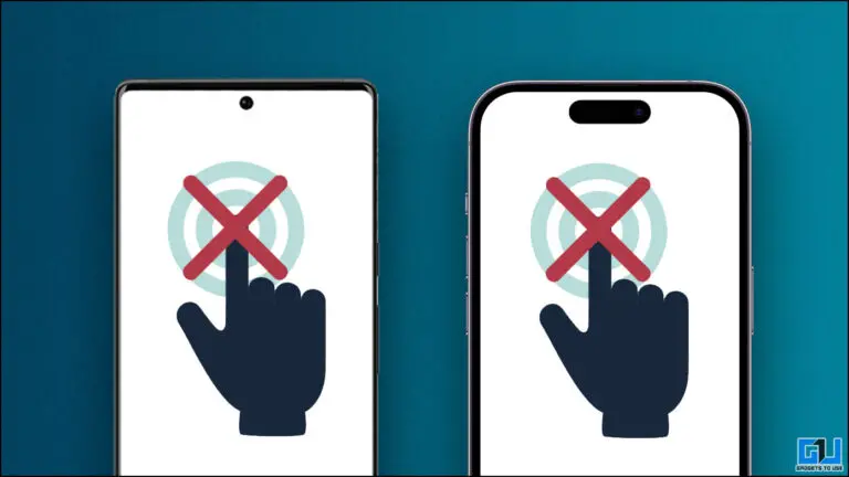 3 Easy Ways to Disable Touch Screen on Android and iPhone - Gadgets To Use