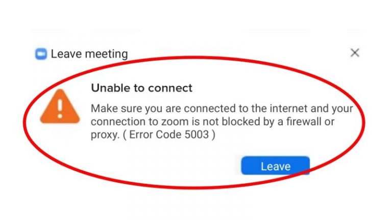 How To Fix Firewall or Antivirus Blocking Zoom Meeting Software ...