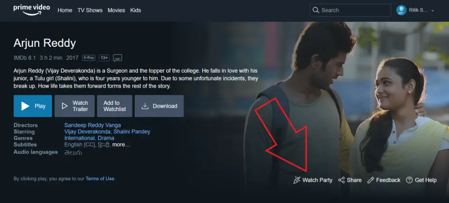 How to Use Watch Party in Amazon Prime Video to Stream Movies & TV with ...