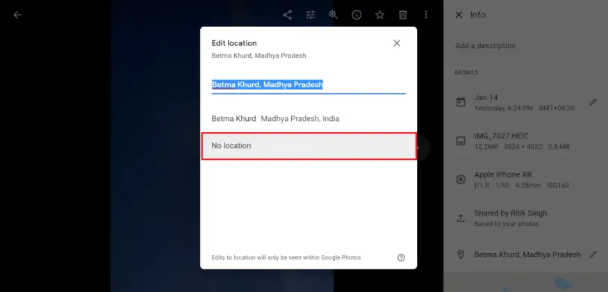 3 Ways to Remove Location Data From Photos Or Videos; Stop Camera from ...