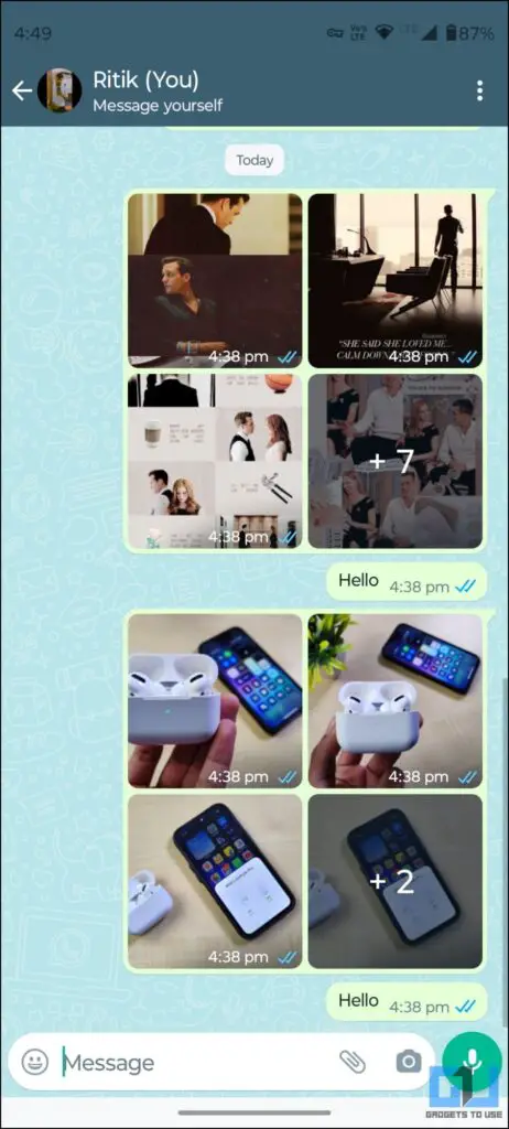 6 Ways to Message Yourself on WhatsApp in 2024 - Gadgets To Use