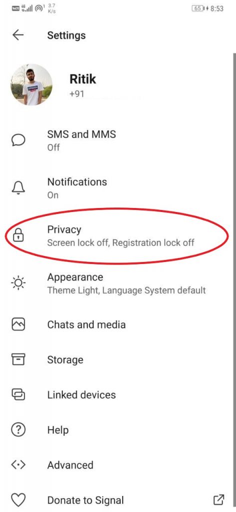 How to Turn On or Turn Off Typing Indicator in Signal Messenger ...