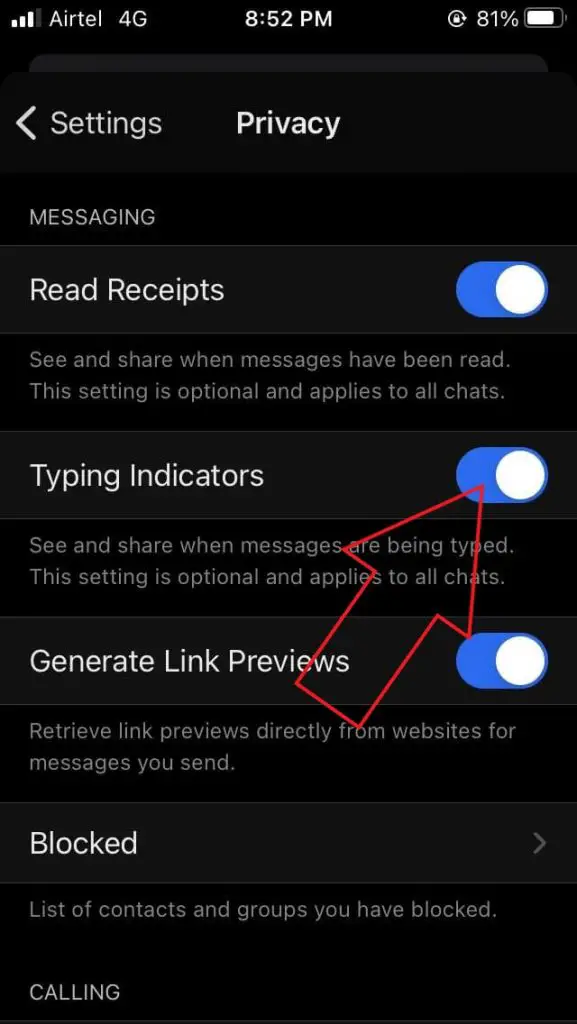 How to Turn On or Turn Off Typing Indicator in Signal Messenger ...