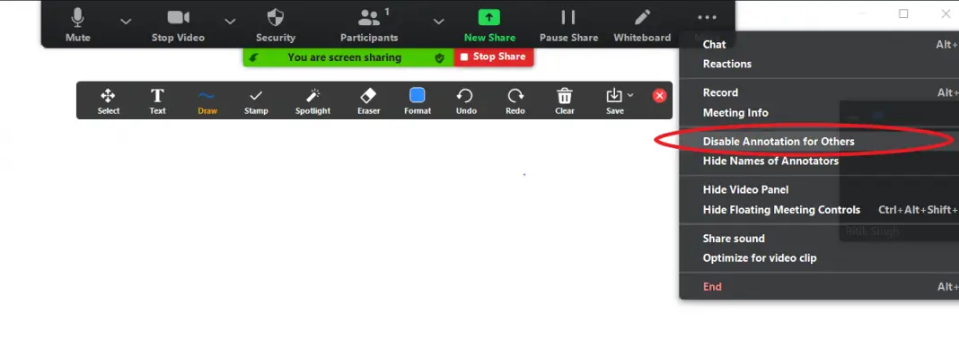 How to Write/Draw on a Shared Screen or Whiteboard in Zoom - Gadgets To Use