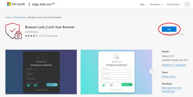 How to Lock Microsoft Edge with Password Protection - Gadgets To Use