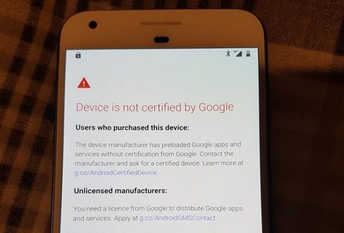 What is "Device is not certified by Google" Error? How to Check Your Device and Fix It - Gadgets ...