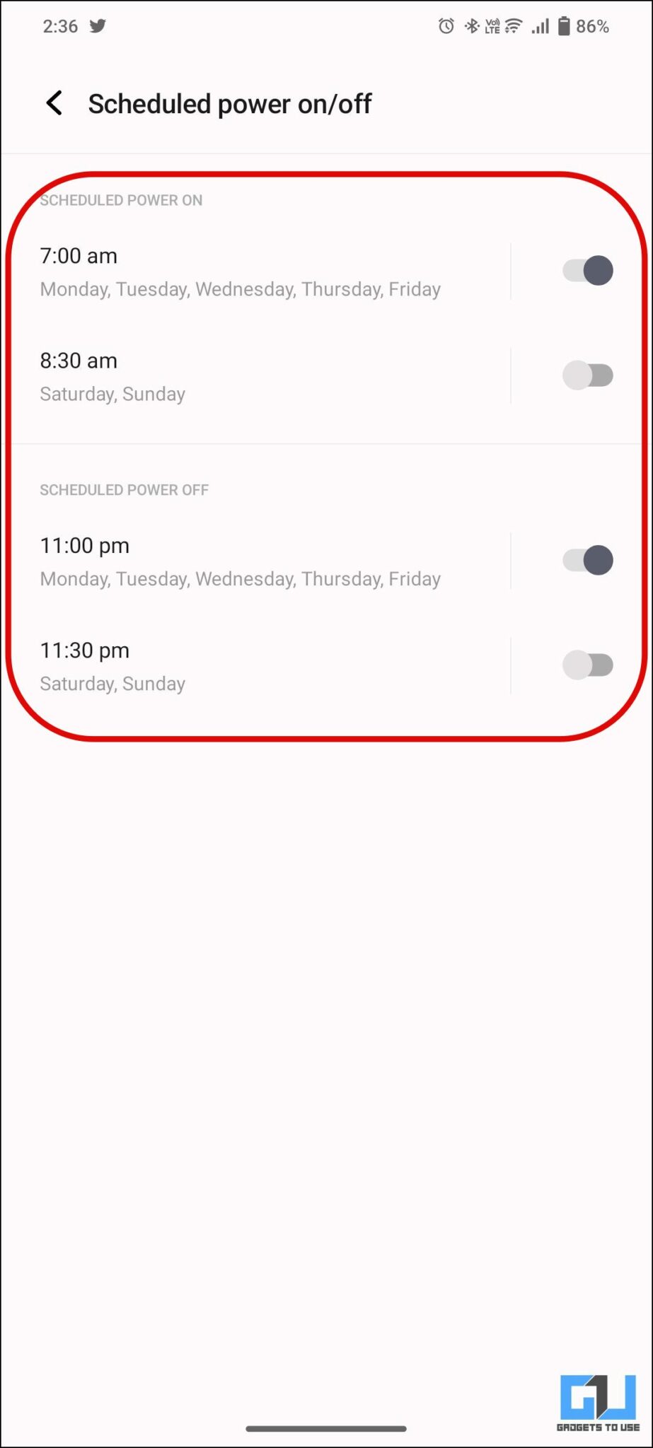5 Ways to Schedule Auto Power On / Off Your Android Phone - Gadgets To Use