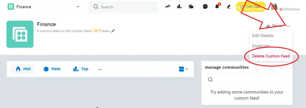 How to Delete or Hide Custom Feeds on Reddit - Gadgets To Use