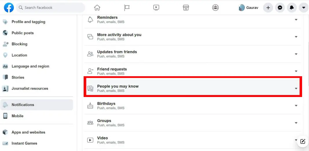 2 Ways to Turn Off "People You May Know" on Facebook - Gadgets To Use