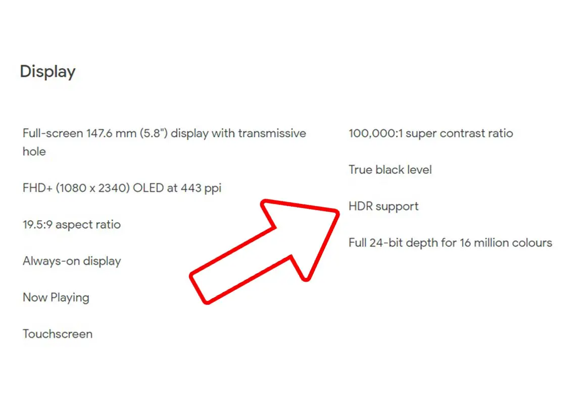 How to check HDR support and its version on your phone