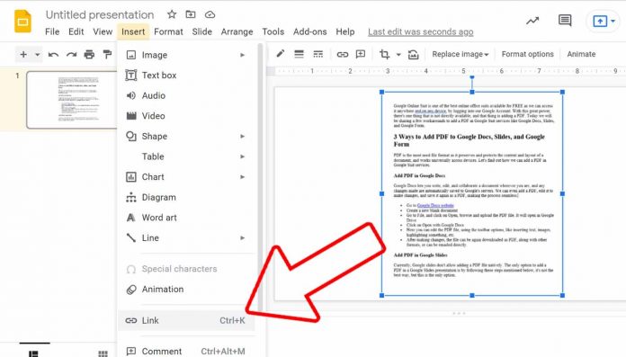 3 Ways to Add PDF to Google Docs, Slides, and Google Form - Gadgets To Use