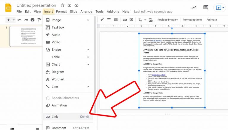 3 Ways to Add PDF to Google Docs, Slides, and Google Form - Gadgets To Use
