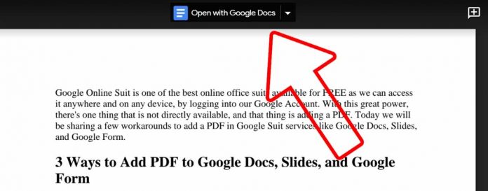 3 Ways to Add PDF to Google Docs, Slides, and Google Form - Gadgets To Use
