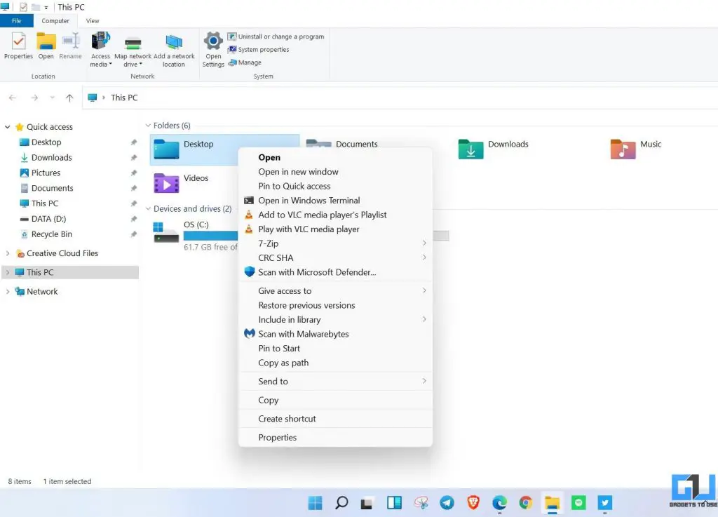 Working 3 Ways To Get The Old Right Click Context Menu On Windows 11 6216