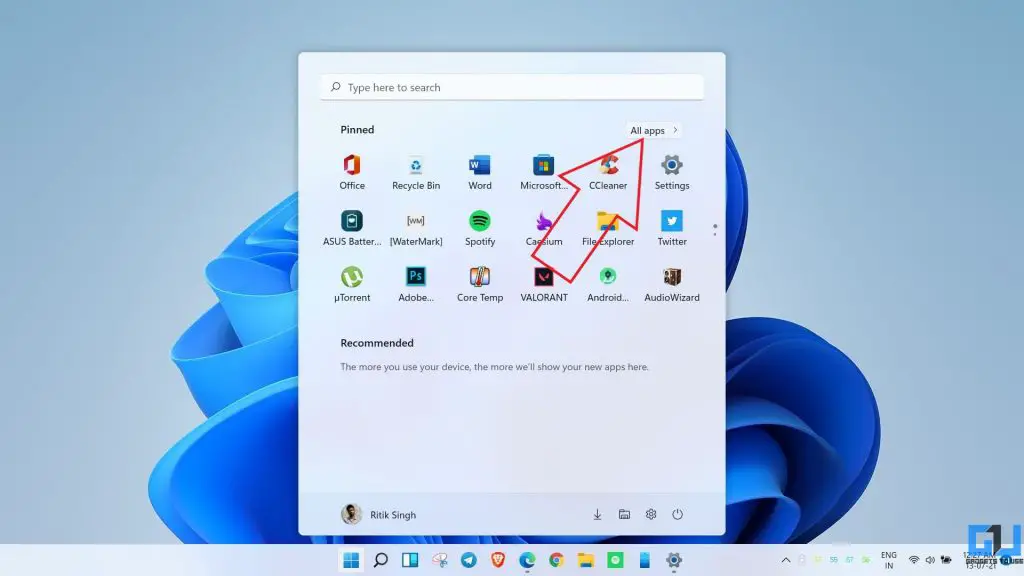 [Guide] How to Customize the Windows 11 Start Menu - Gadgets To Use