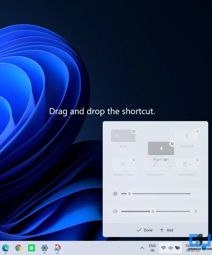 How to Customize Action Center Shortcuts on Windows 11 - Gadgets To Use