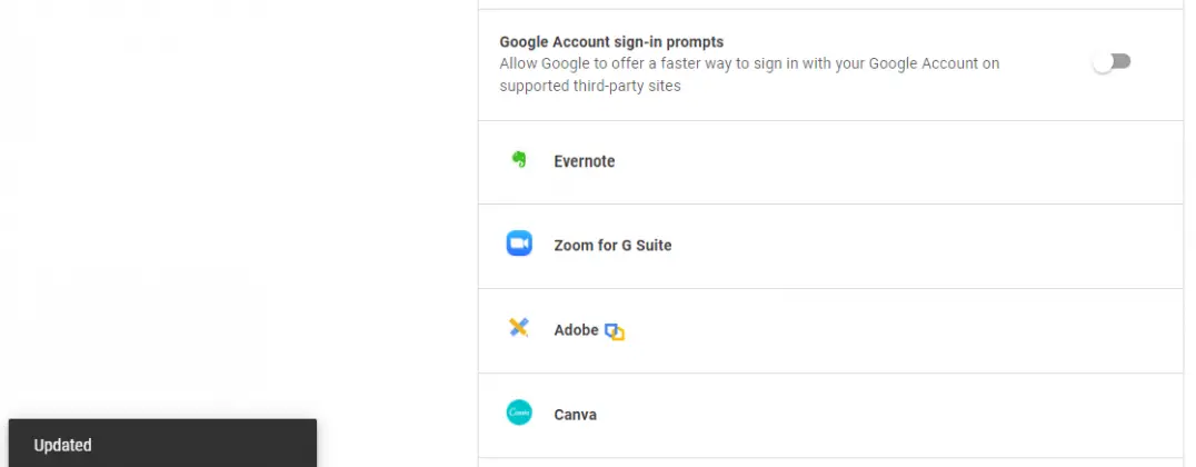 How to Disable 'Sign in with Google Account' Pop-up on Websites ...