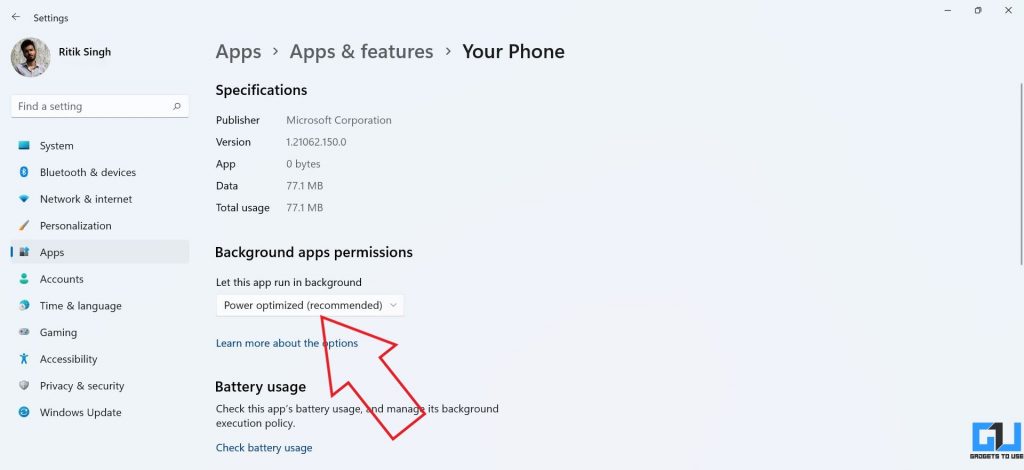 How to View & Control Battery Usage by Apps on Windows 11 - Gadgets To Use