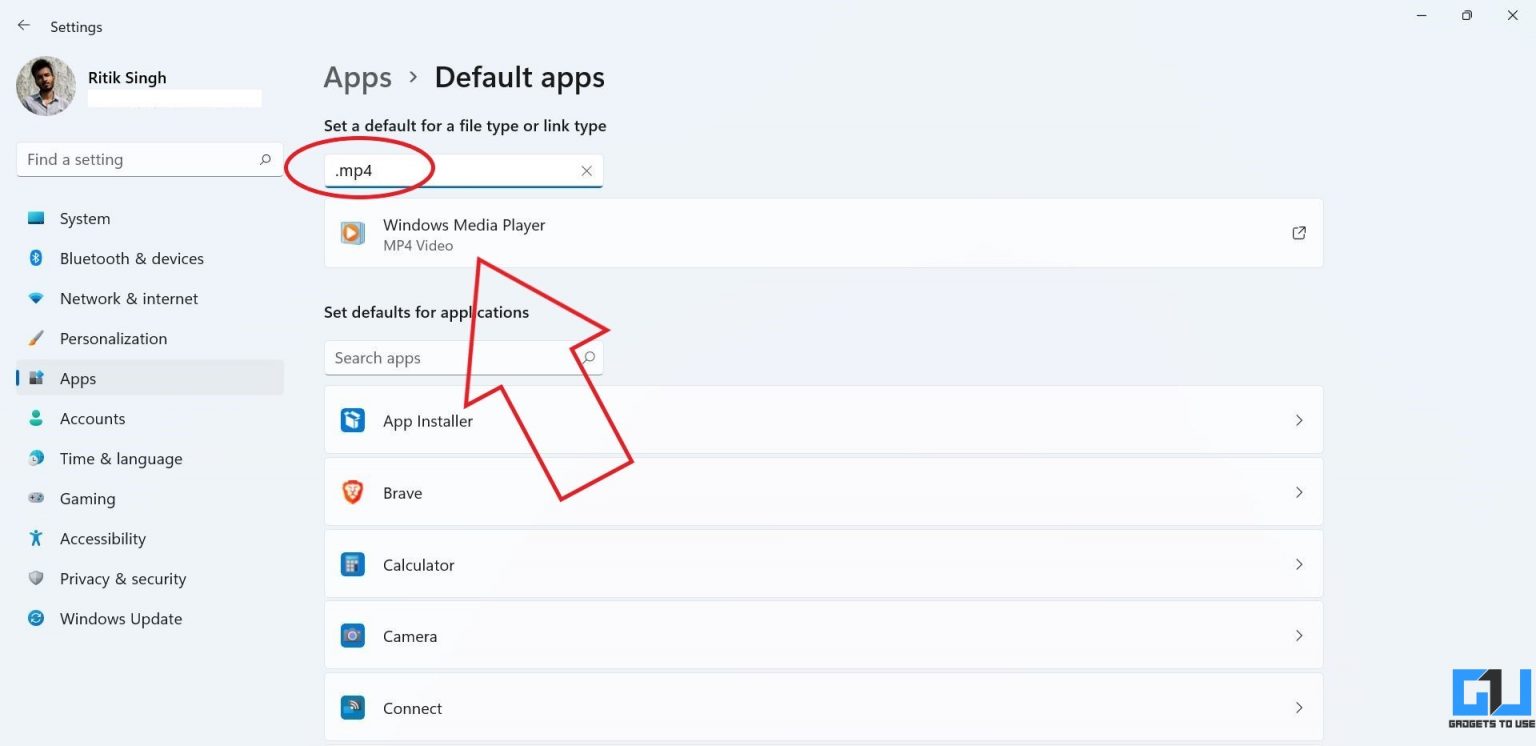 3 Ways to Change Default Apps in Win­dows 11 - Gadgets To Use