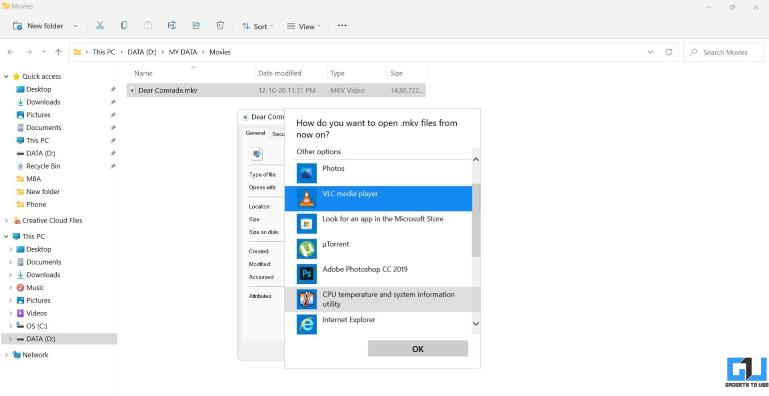 3 Ways to Change Default Apps in Win­dows 11 - Gadgets To Use