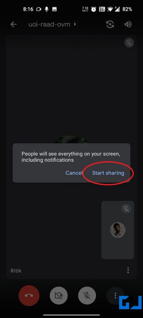 4 Ways to Share Your Phone's Screen During Video Call - Gadgets To Use