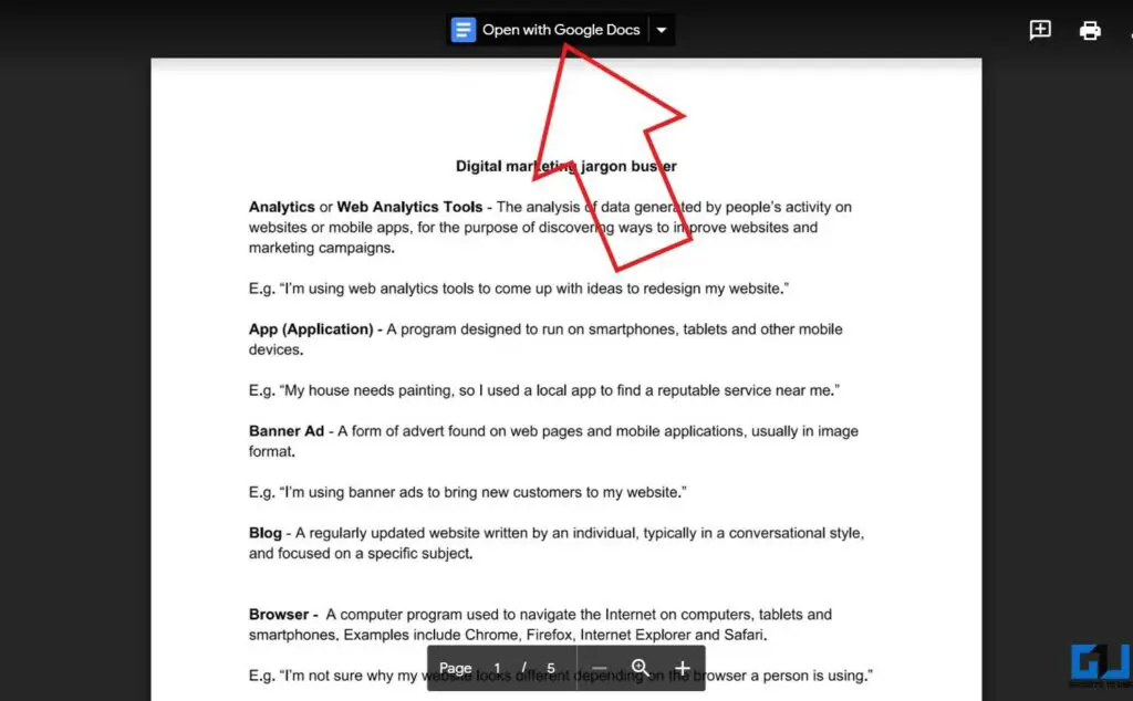 5 Ways to Convert a PDF to Google Docs - Gadgets To Use