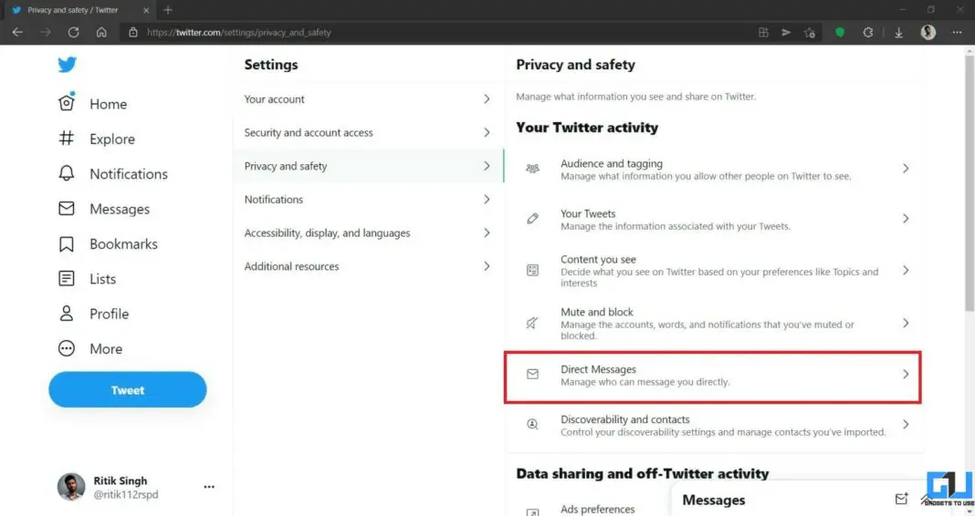 [Working] 3 Ways to Read Twitter Direct Messages Without Being Seen ...