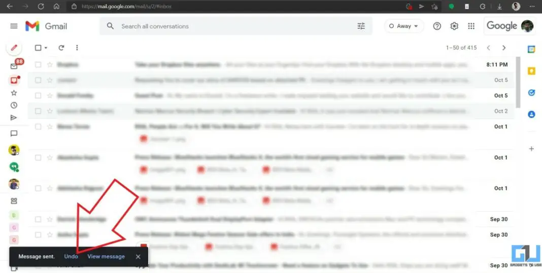 3 Ways to Unsend or Recall an Email in Gmail - Gadgets To Use