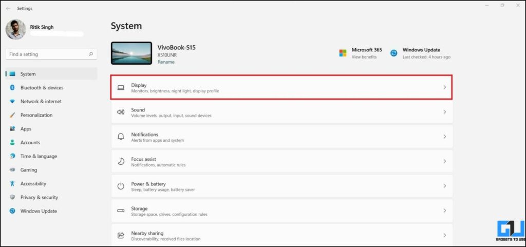 3 Ways to Change Display Refresh Rate in Windows 11 - Gadgets To Use