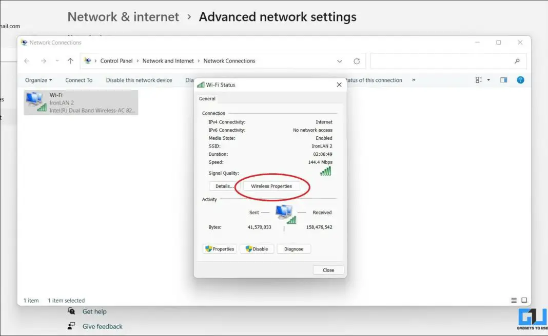 4 Ways to Read Connected WiFi Password on Windows 11 - Gadgets To Use
