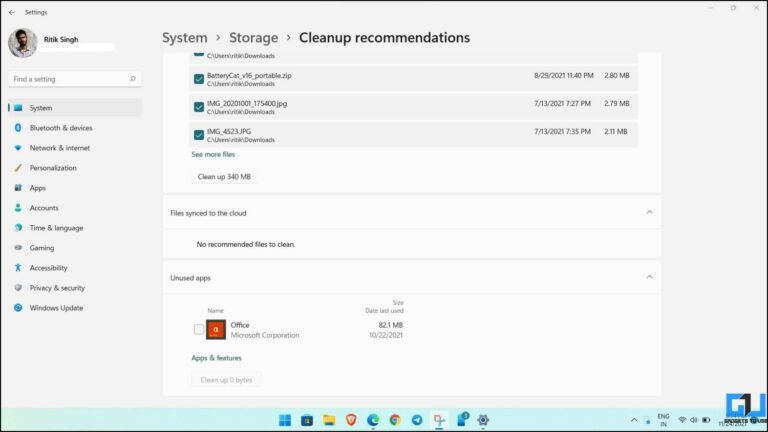 Top 5 Ways to Clean Junk Files on Windows 11 PC - Gadgets To Use