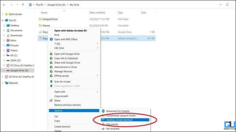 3 Ways to Create a Desktop Shortcut for Google Drive Files, Folders on ...