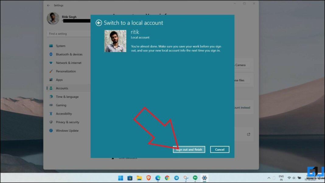4 Ways to Remove Microsoft Account from Windows 11 To Use Without Login ...