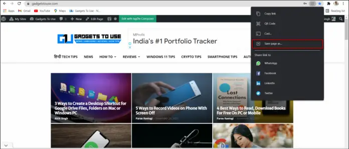 3 Ways to Add Websites to Home Screen on Android and Desktop - Gadgets ...