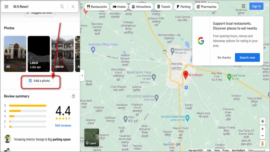 3 Ways to Add Photos, Videos to Locations on Google Maps - Gadgets To Use