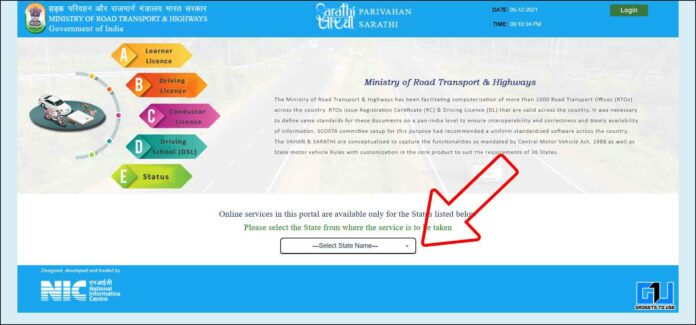 Simple Steps to Apply Online For Driving Licence (DL) in India ...