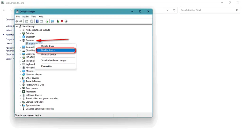 3 Ways To Disable In Built Camera Microphone In Windows 10 11