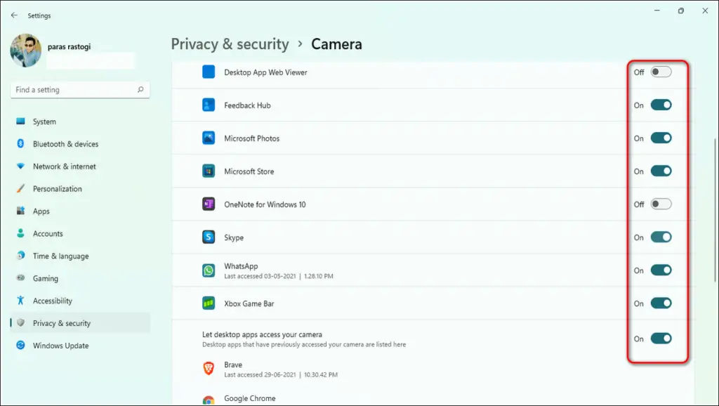 3 Ways To Disable In Built Camera Microphone In Windows 10 11