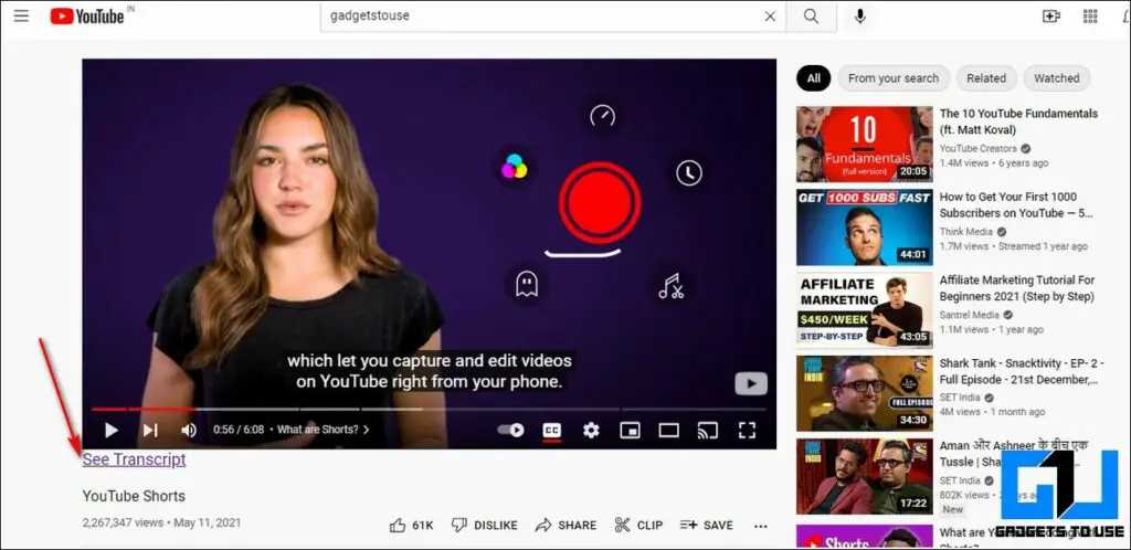 4 Best Free Ways to Convert Any YouTube Video to Text Online - Gadgets To Use