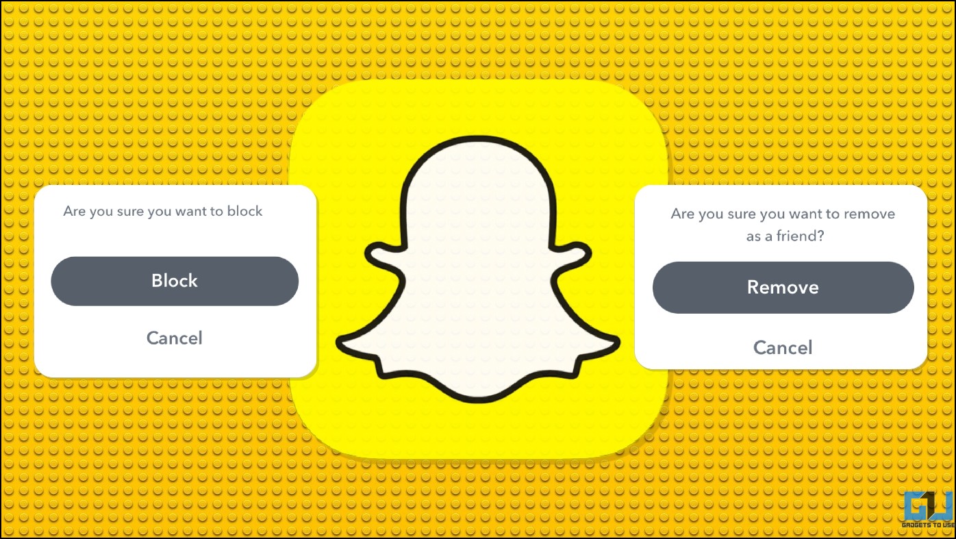 Snapchat Block Vs Remove Friend: What Are the Differences? - Gadgets To Use