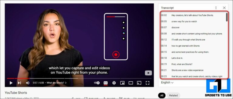 4 Best Free Ways to Convert Any YouTube Video to Text Online - Gadgets ...