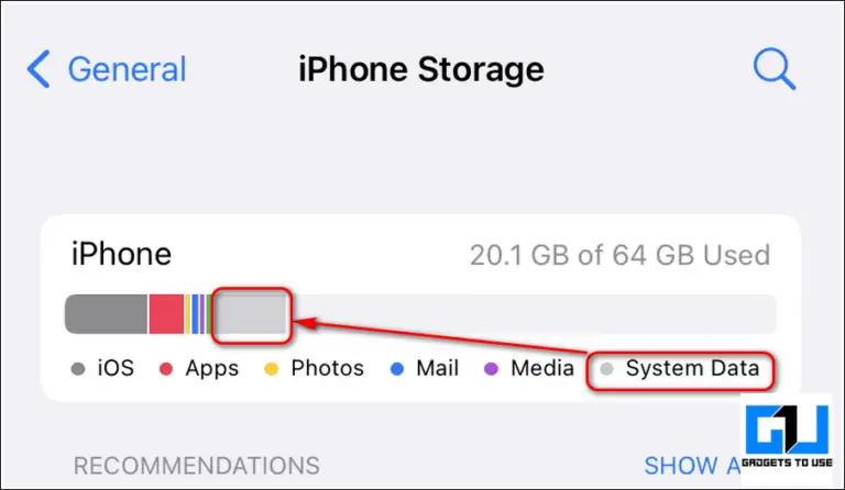 8 Ways to Clear Other Storage or System Data on iPhone - Gadgets To Use